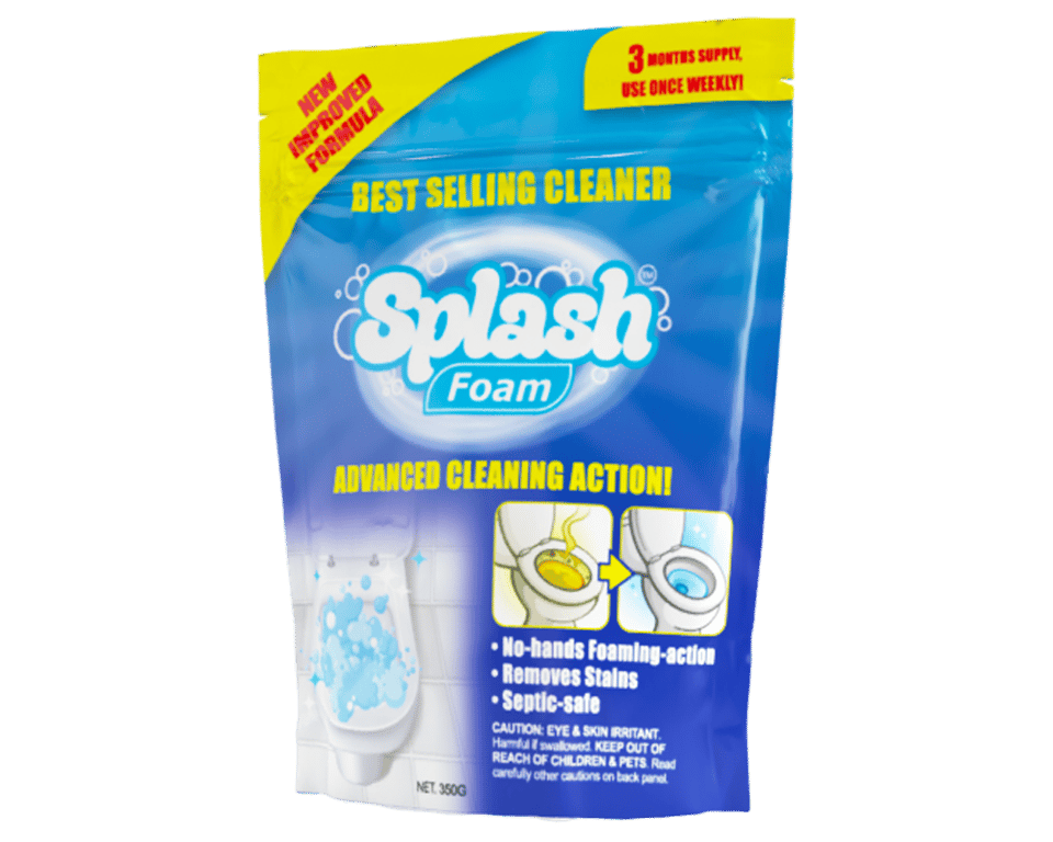 Secure Checkout - Splash Foam Toilet Cleaner
