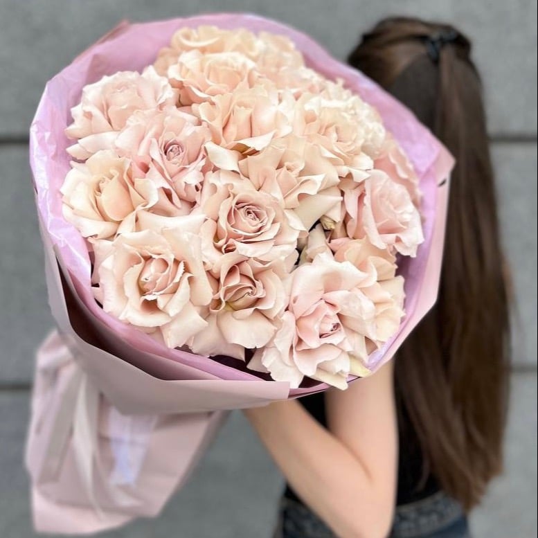 French rose bouquet - order and send for 80 £ with same day delivery ...