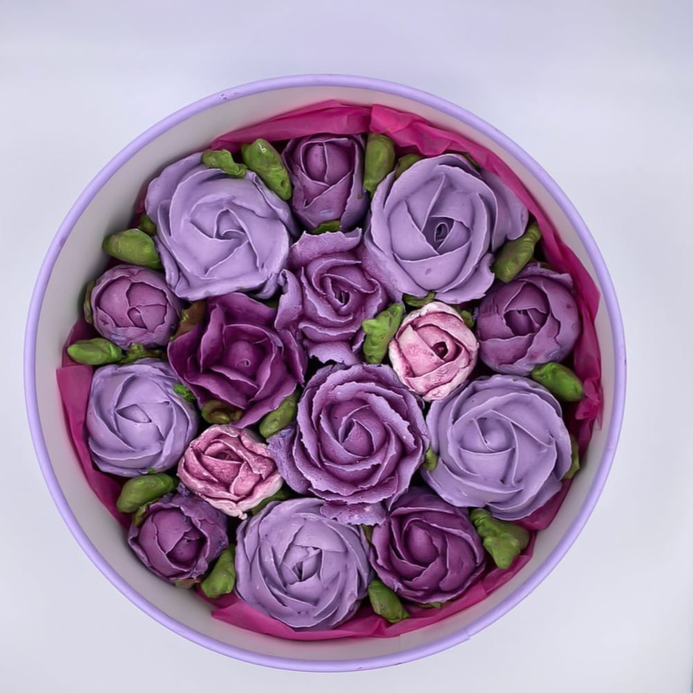 Marshmallow Flowers Gift "First Love"