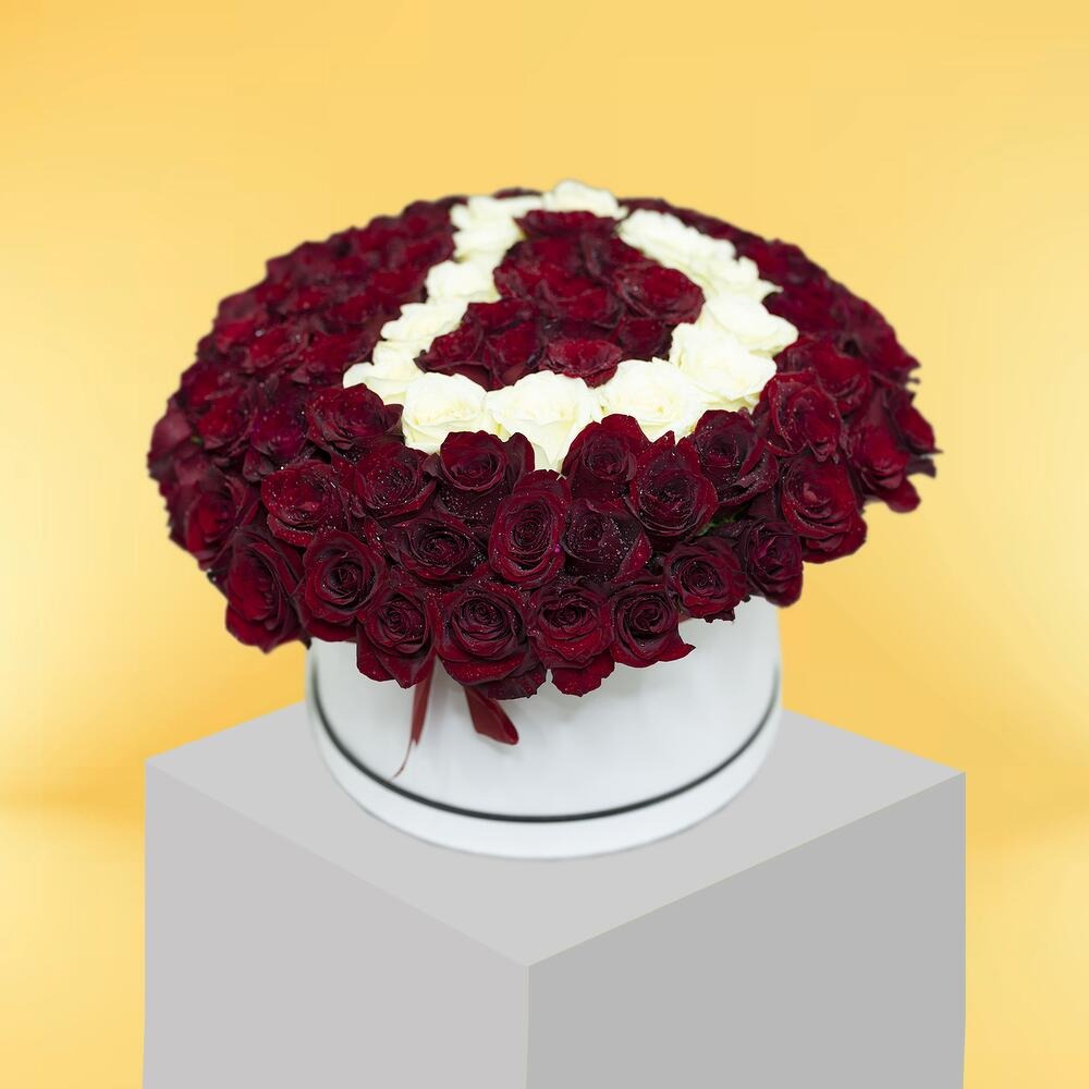 101 Roses Arrangement - order and send for 152 £ with same day delivery ...