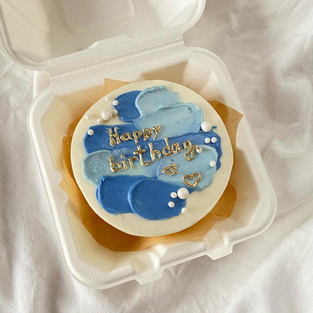 Bento cake "Sea wave"