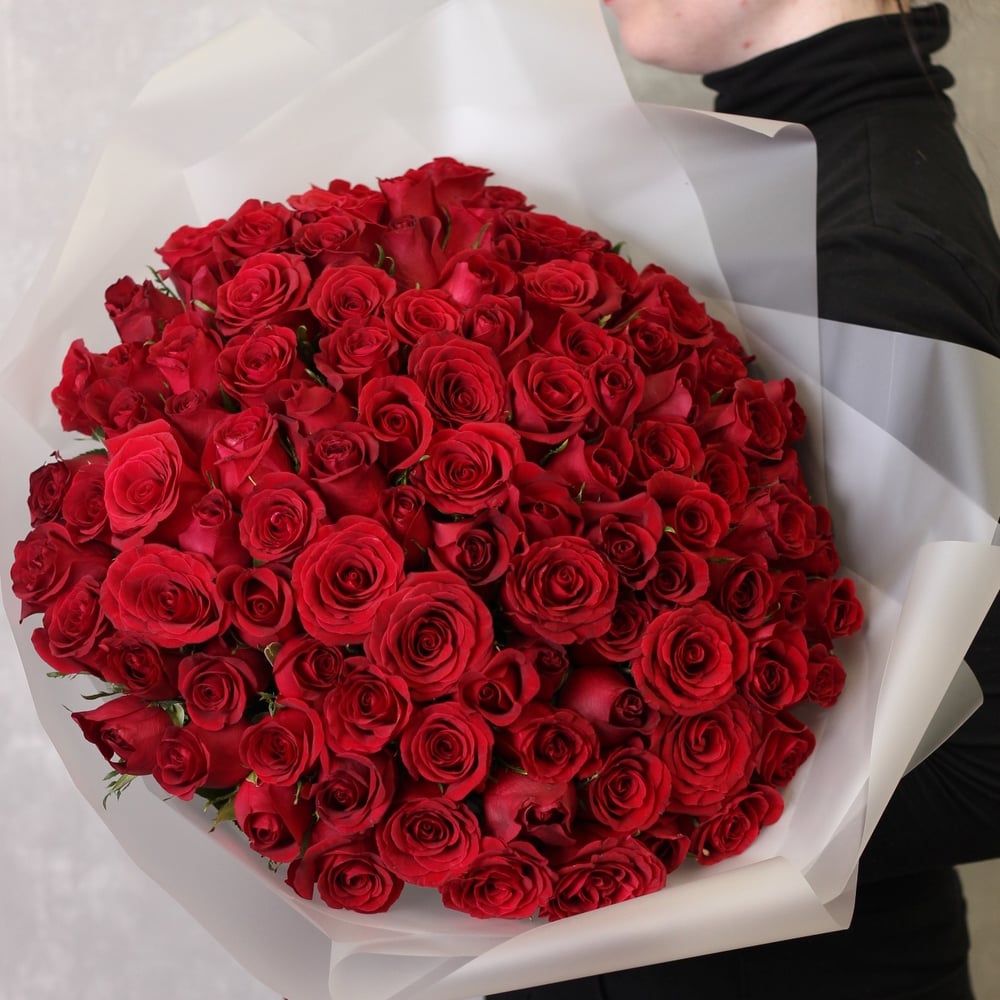 101 red rose bouquet - order and send for 285 $ with same day delivery ...