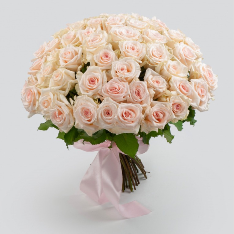 Bouquet of 51 roses "Heavenly feelings" Flowers | Flower Delivery