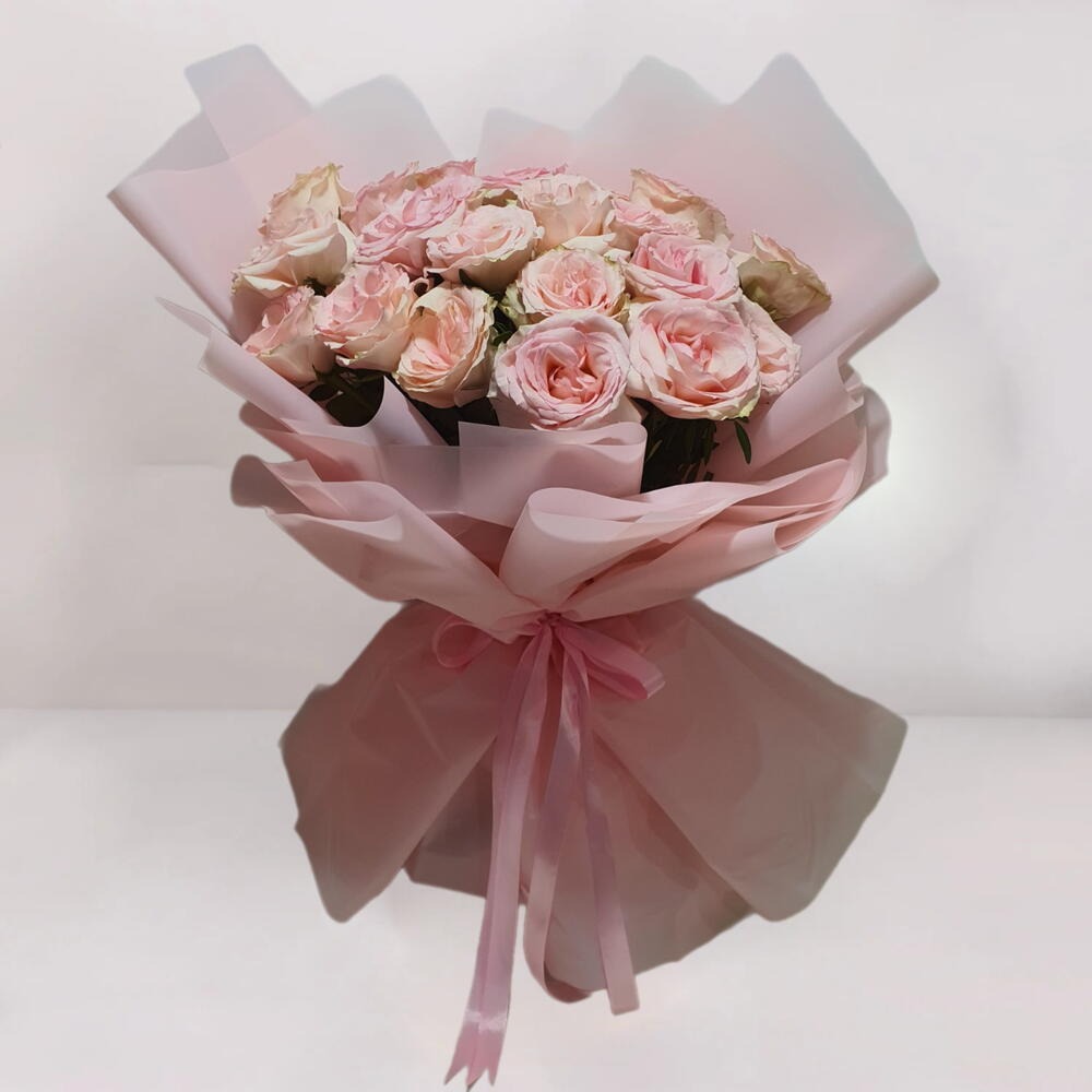 25 Pink Roses Bouquet | Order Flower Bouquets Delivery
