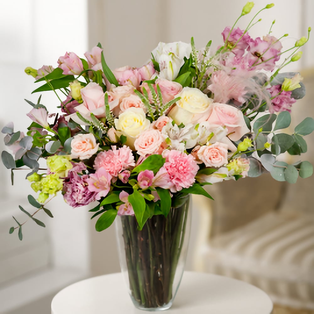 Flower splendor: Roses and Alstroemerias - order and send for 108 ...