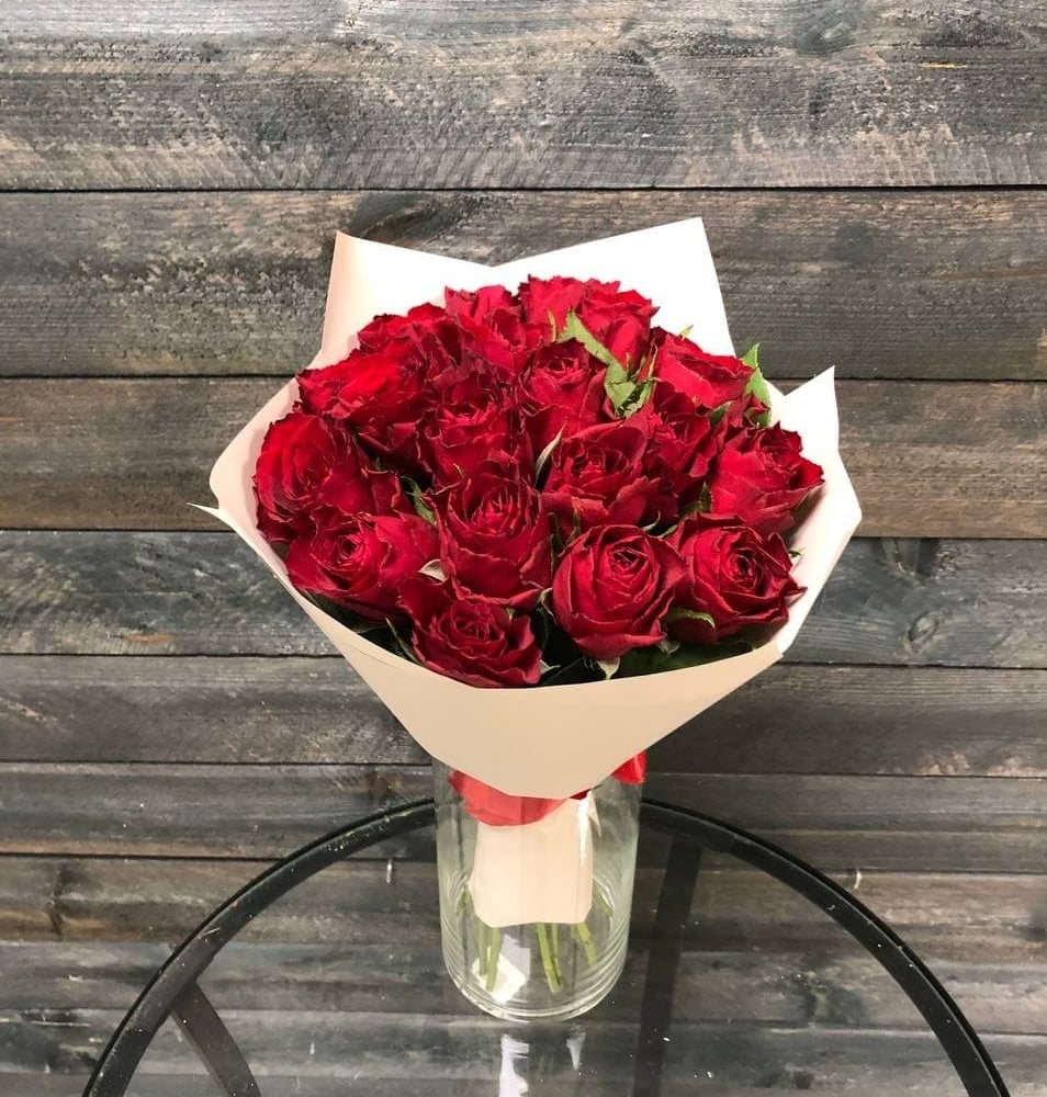 Bouquet '19 red roses' Flowers | Flower Delivery