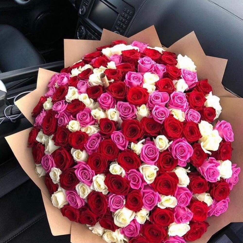 Rose mix 70 cm 101 - order and send for 159 £ with same day delivery ...