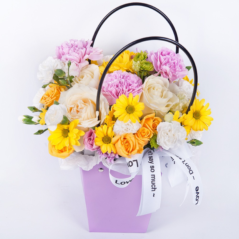 Flower box 'Echo of Spring' | Order Flower Bouquets Delivery