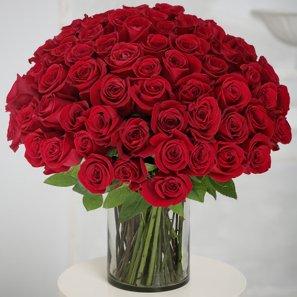 Bouquet '75 premium red roses' Flowers | Flower Delivery