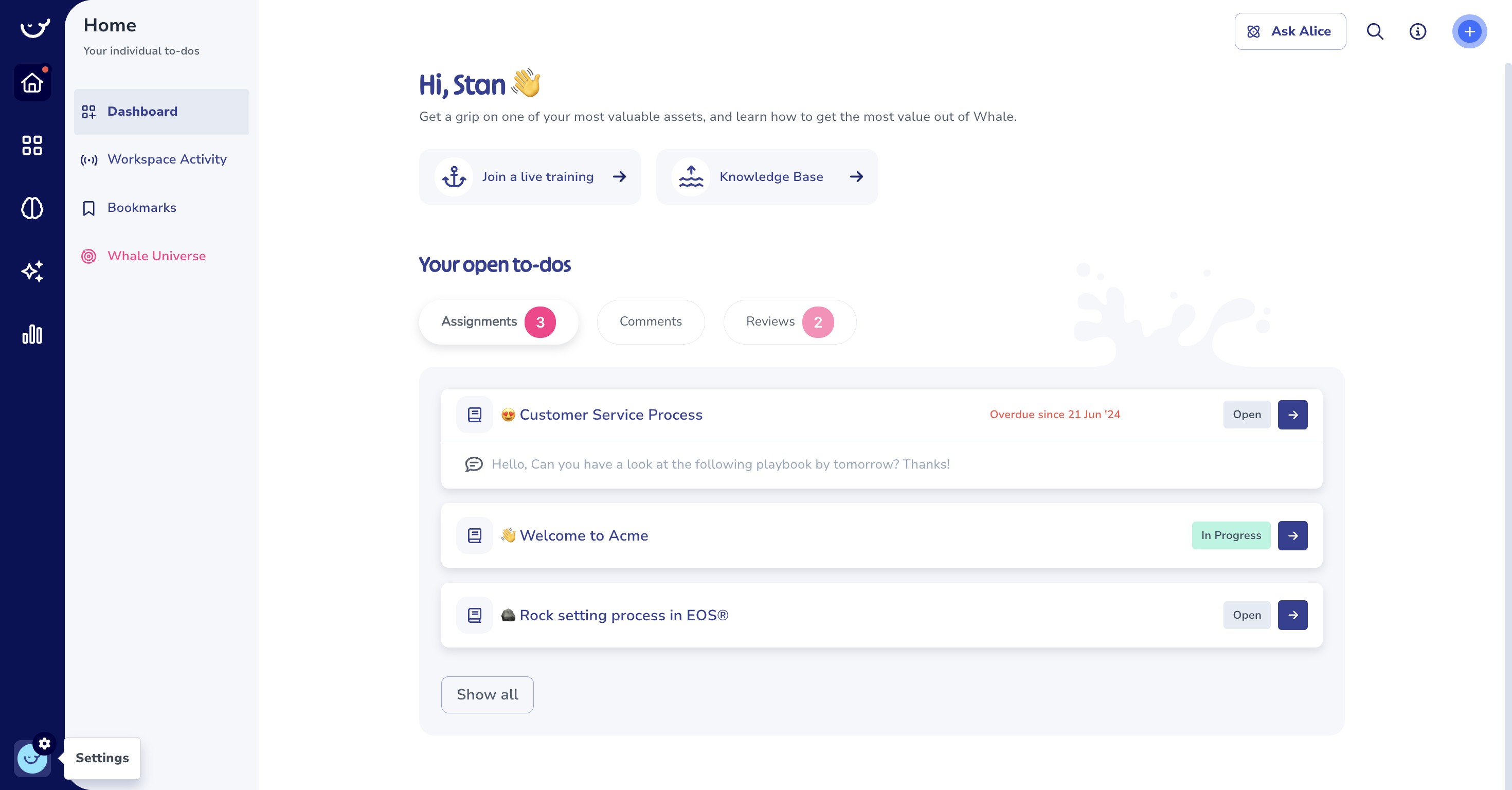 Add Users to Whale - Guideflow
