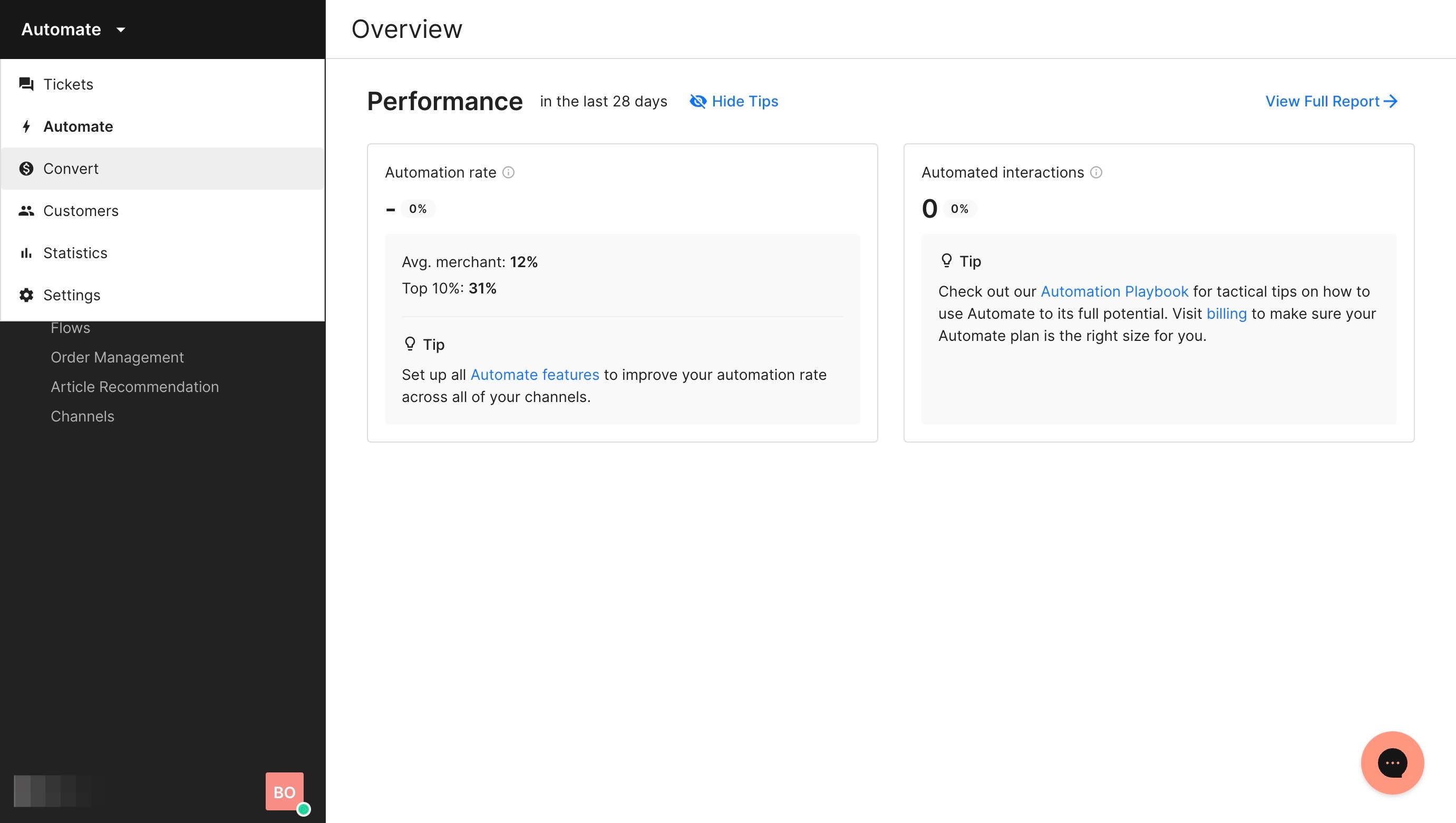 Guideflow interactive demo