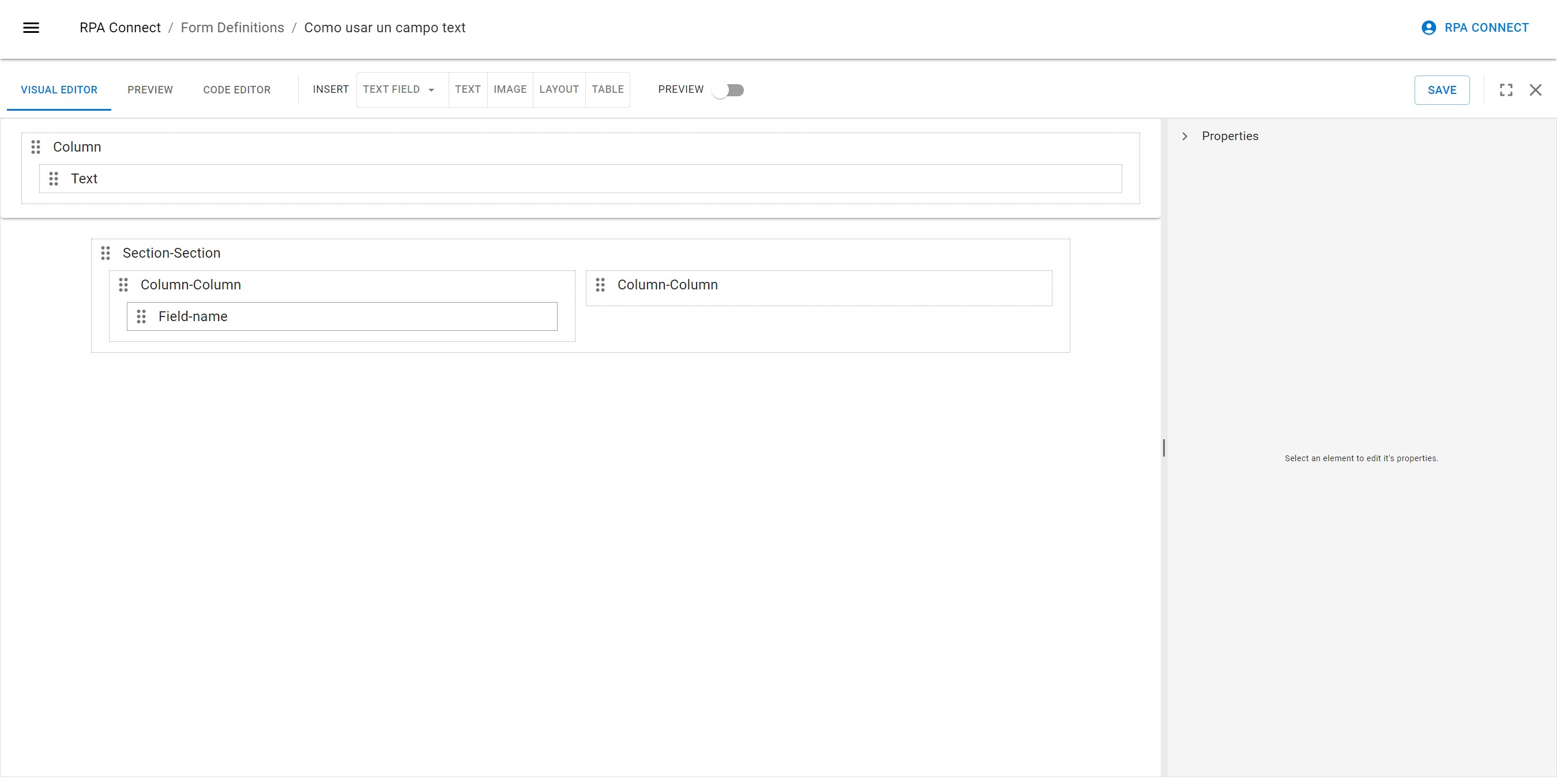 Hacer requerido el campo date - Guideflow