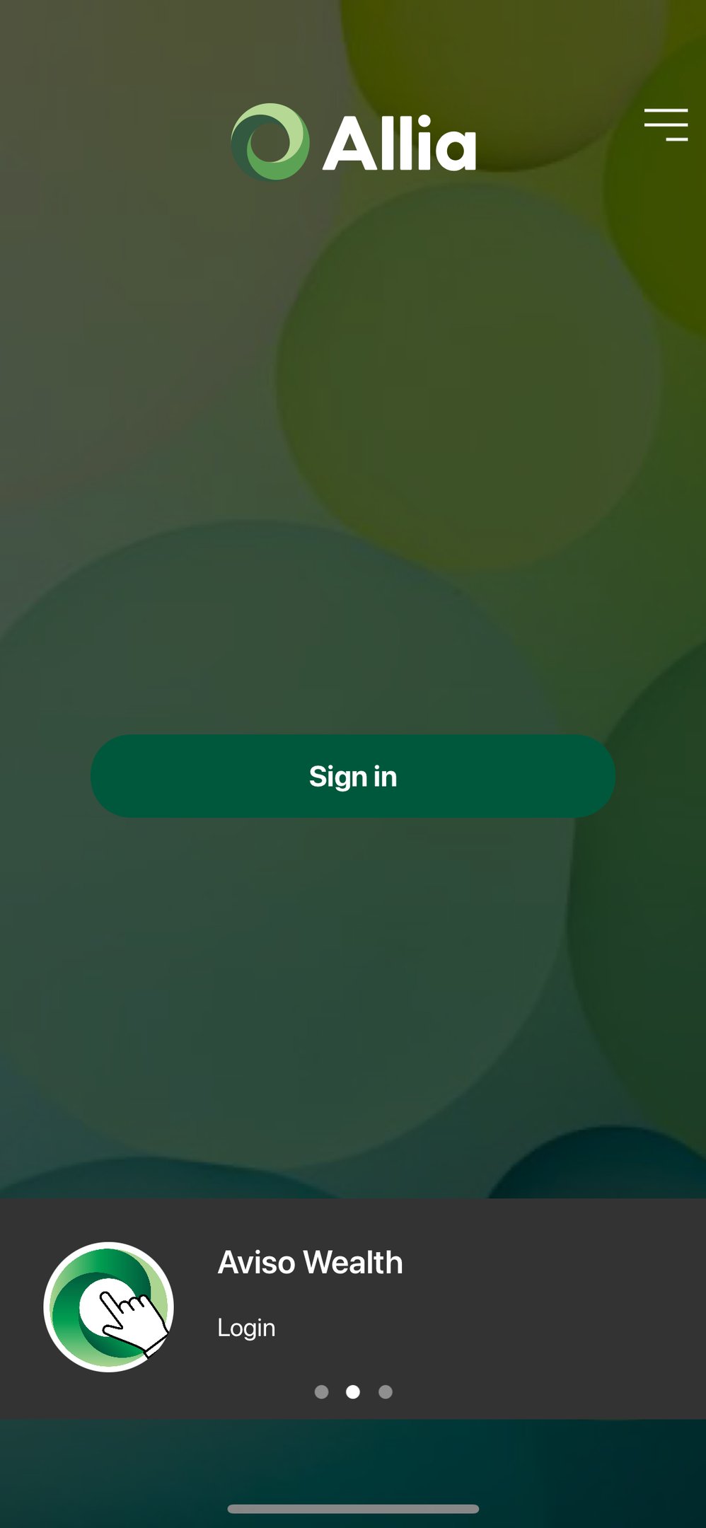 Sign in for new user - Guideflow