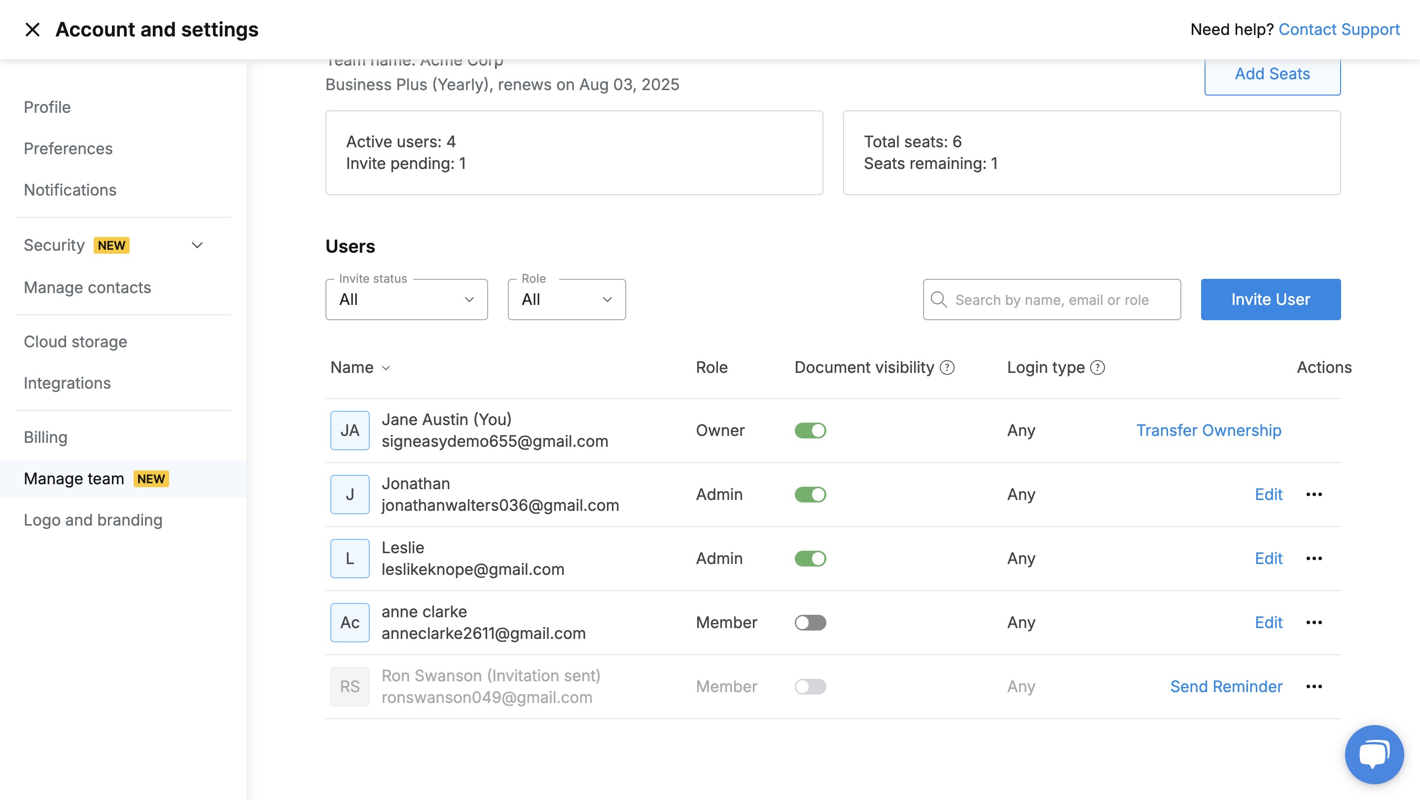 Roles, Permissions and Audit Log - Guideflow