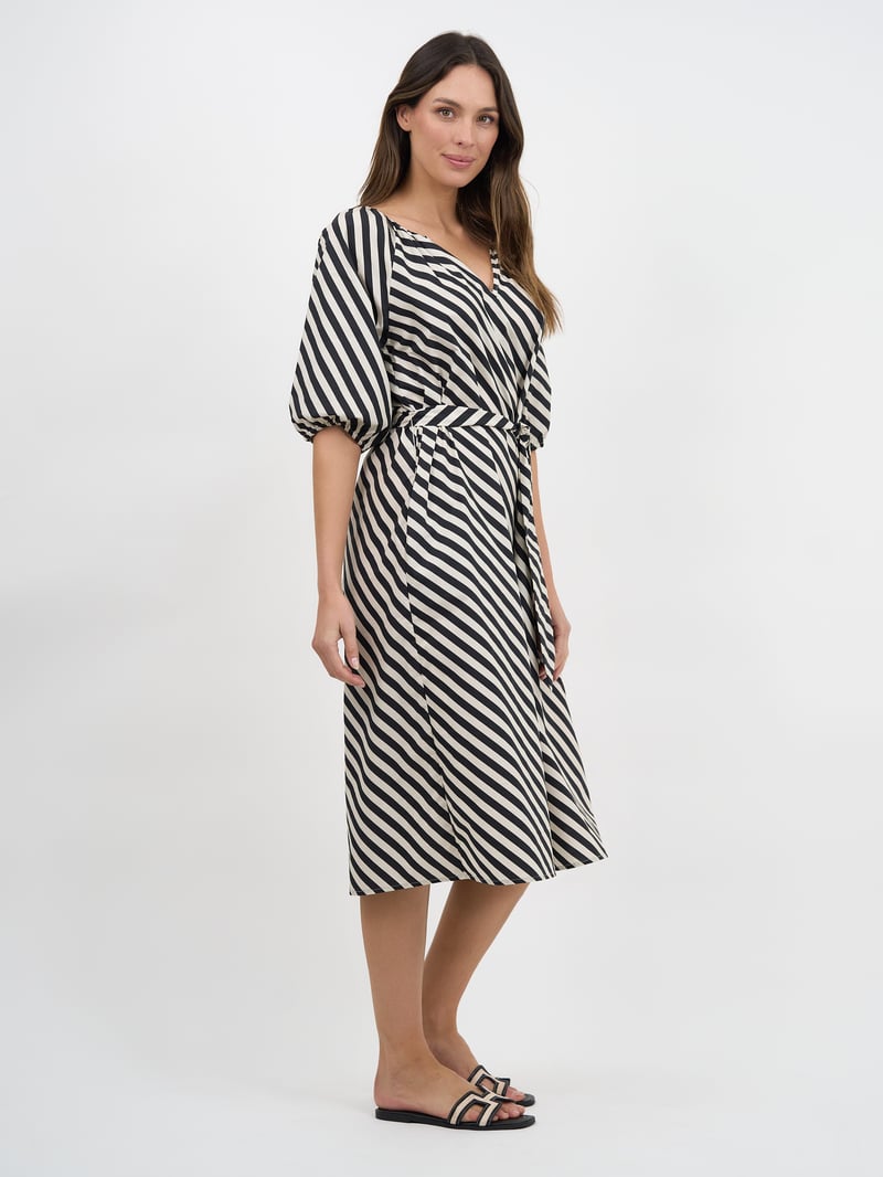 Liberty Rose - Cotton Midi Dress Stripe - Florence Store