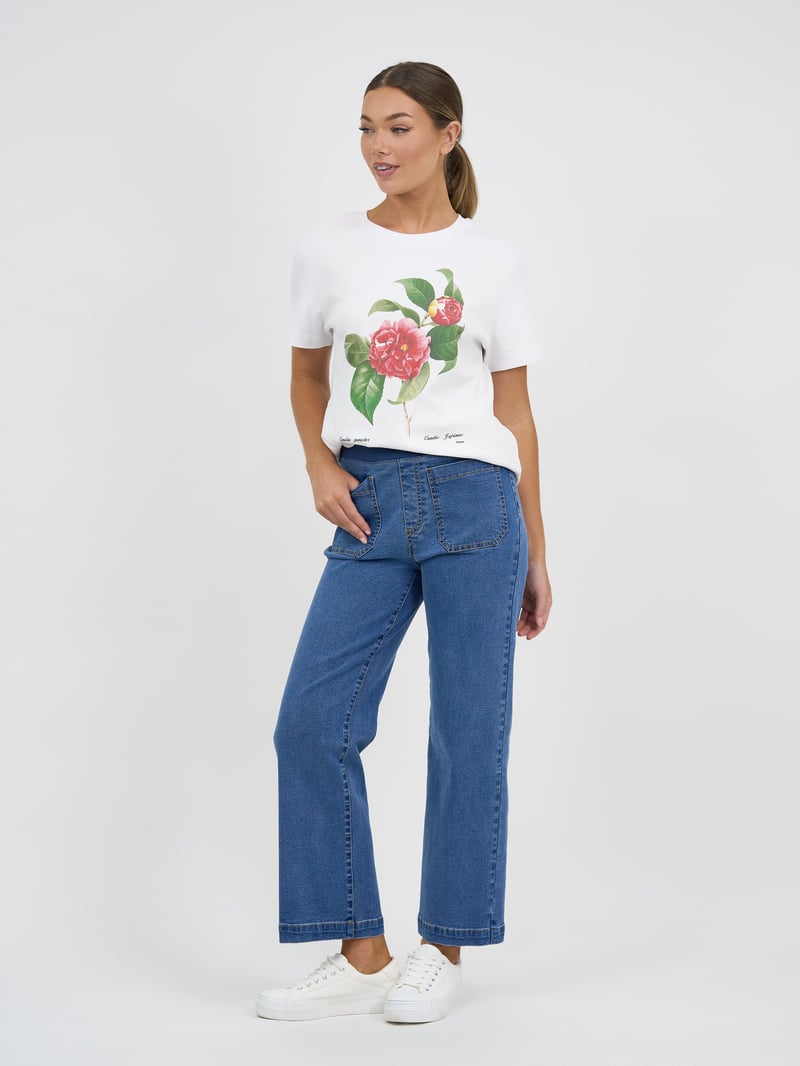 Carpenter Stretch Leg Jean–Denim by Threadz - Florence Store