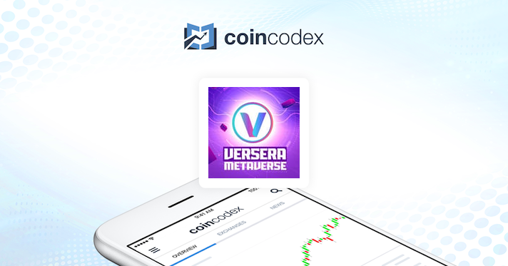 Versera Metaverse Price Today - VERAT Price Chart & Market Cap | CoinCodex