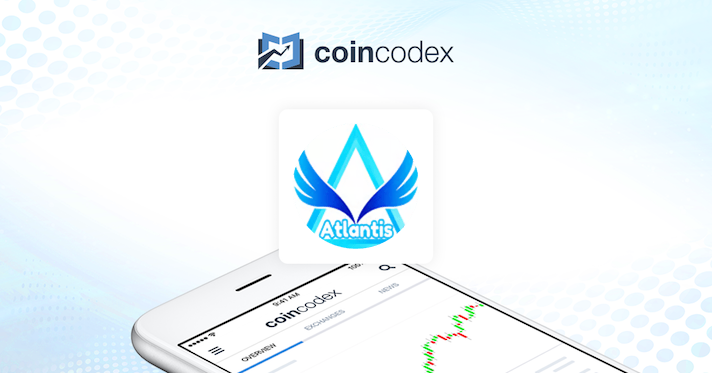 Atlantis Coin® Price: Live ATC/USD Rate, Market Cap & ATC Price Chart ...