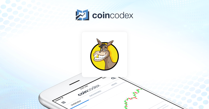 Don-Key Price: Live DON/USD Rate, Market Cap & DON Price Chart | CoinCodex