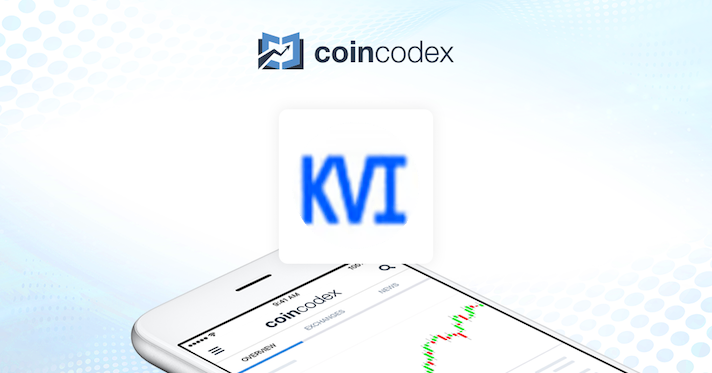 KVI Kurs Aktuell: KVI Preis Chart & Marktkapitalisierung | CoinCodex