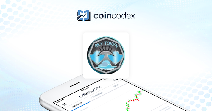 SkyToken Price Today - SKY Price Chart & Market Cap | CoinCodex
