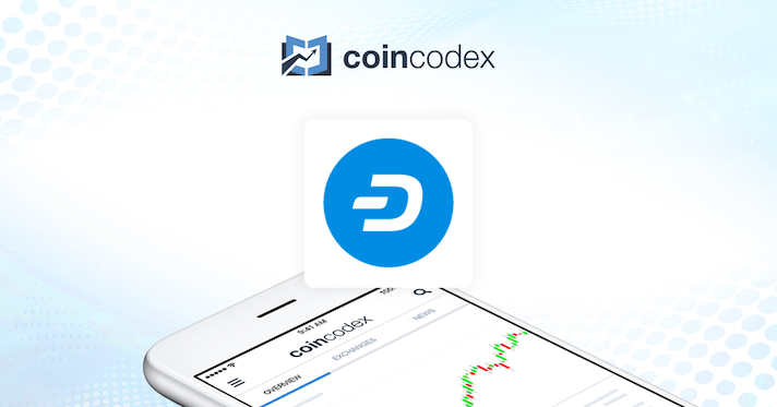 Dash Price: Live DASH/USD Rate, Market Cap & DASH Price Chart | CoinCodex
