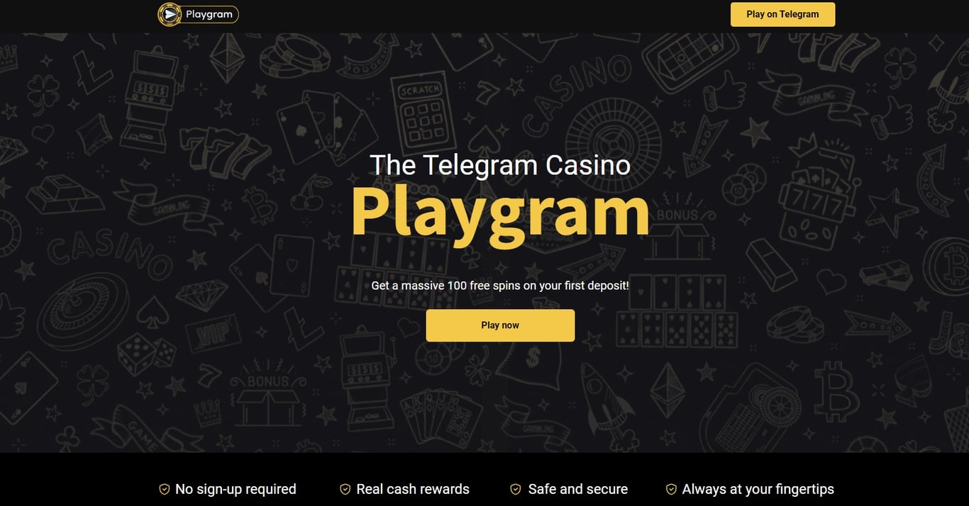 6 Best Telegram Casinos [Free Spins & No Deposit Bonus 2024] | CoinCodex