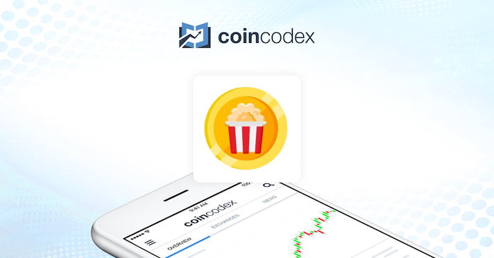 Popcoin Price: Live POP/USD Rate, Market Cap & POP Price Chart | CoinCodex