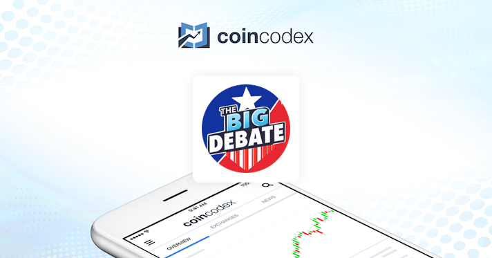 THE BIG DEBATE Price: Live TBD/USD Rate, Market Cap & TBD Price Chart ...