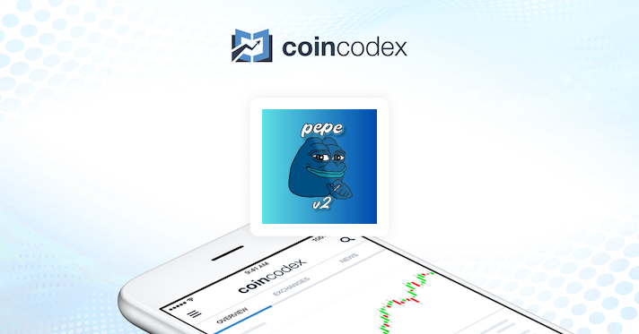 Pepe V2 Price: Live PEPEV2/USD Rate, Market Cap & PEPEV2 Price Chart | CoinCodex