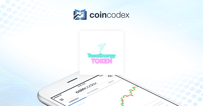 TacoEnergy Exchanges - Buy, Sell & Trade TACOE | CoinCodex