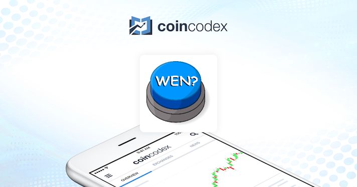 WEN Token Price Today - WEN Price Chart & Market Cap | CoinCodex WEN Token Price Today - WEN Price Chart & Market Cap | CoinCodex
