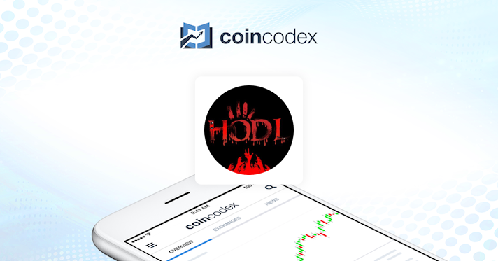 HODL Price: Live HODL/USD Rate, Market Cap & HODL Price Chart | CoinCodex