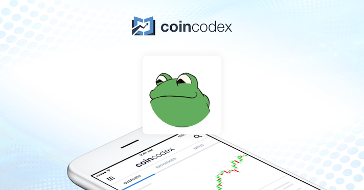 Frog Price: Live FROG/USD Rate, Market Cap & FROG Price Chart | CoinCodex