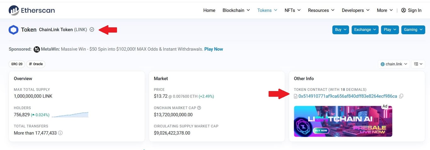 Ethereum Contract Address: What It Is and How to Find It | CoinCodex