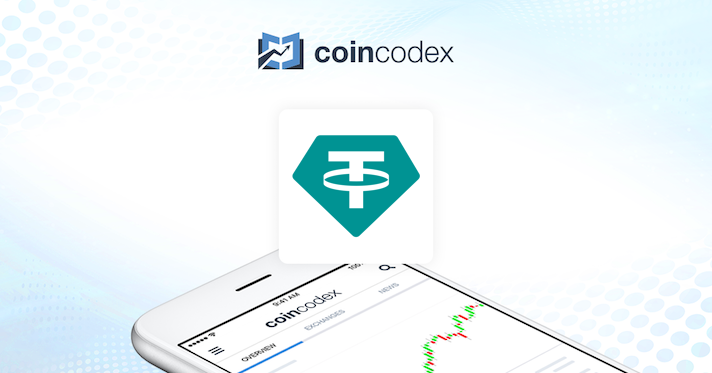 Tether Price Today - Tether Price Chart & Market Cap | CoinCodex