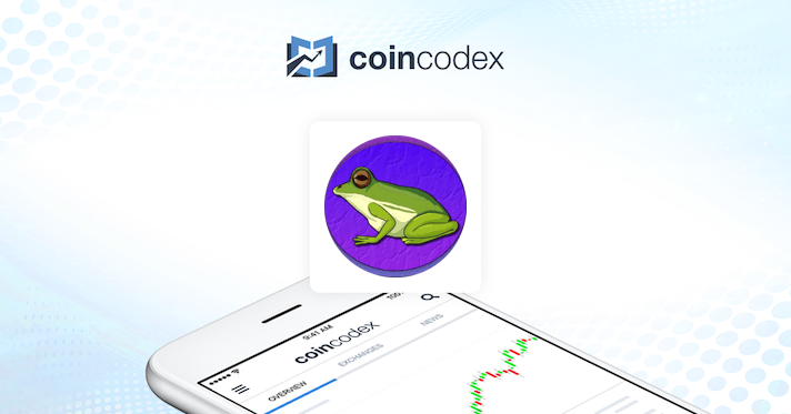 Frog Coin Price: Live FROG/USD Rate, Market Cap & FROG Price Chart ...