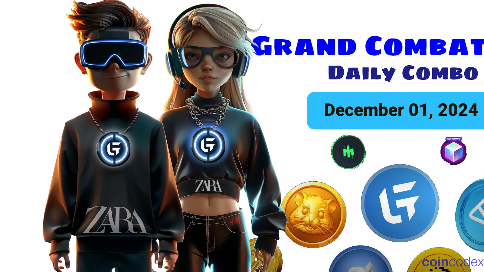 Grand Combat Daily Combo Card Today – December 01 | CoinCodex