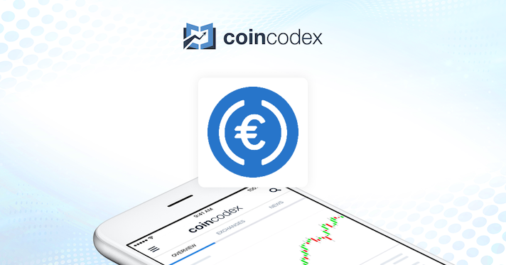 EURC Price: Live EURC/USD Rate, Market Cap & EURC Price Chart | CoinCodex