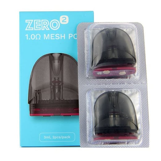 2 PCS. VAPORESSO ZERO 2 MESH 1 OHM CARTRIDGE