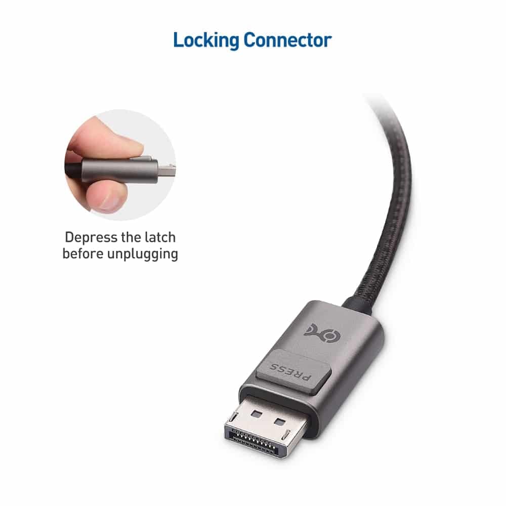 CABLE MATTERS USB-C Thunderbolt a DisplayPort 1.4, 1.8 m - 8k a 60 Hz ...