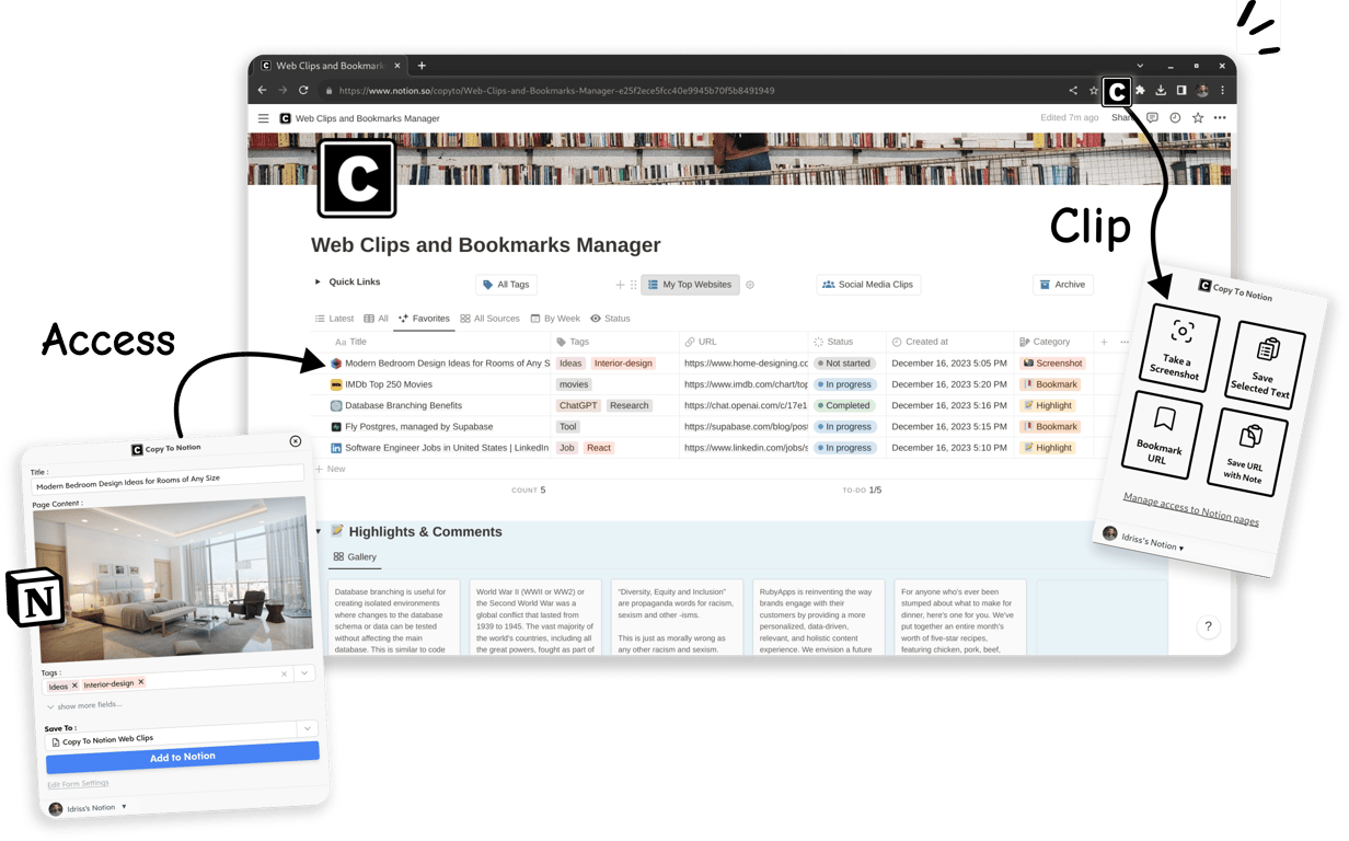 Copy To Notion, your ultimate Notion web clipper
