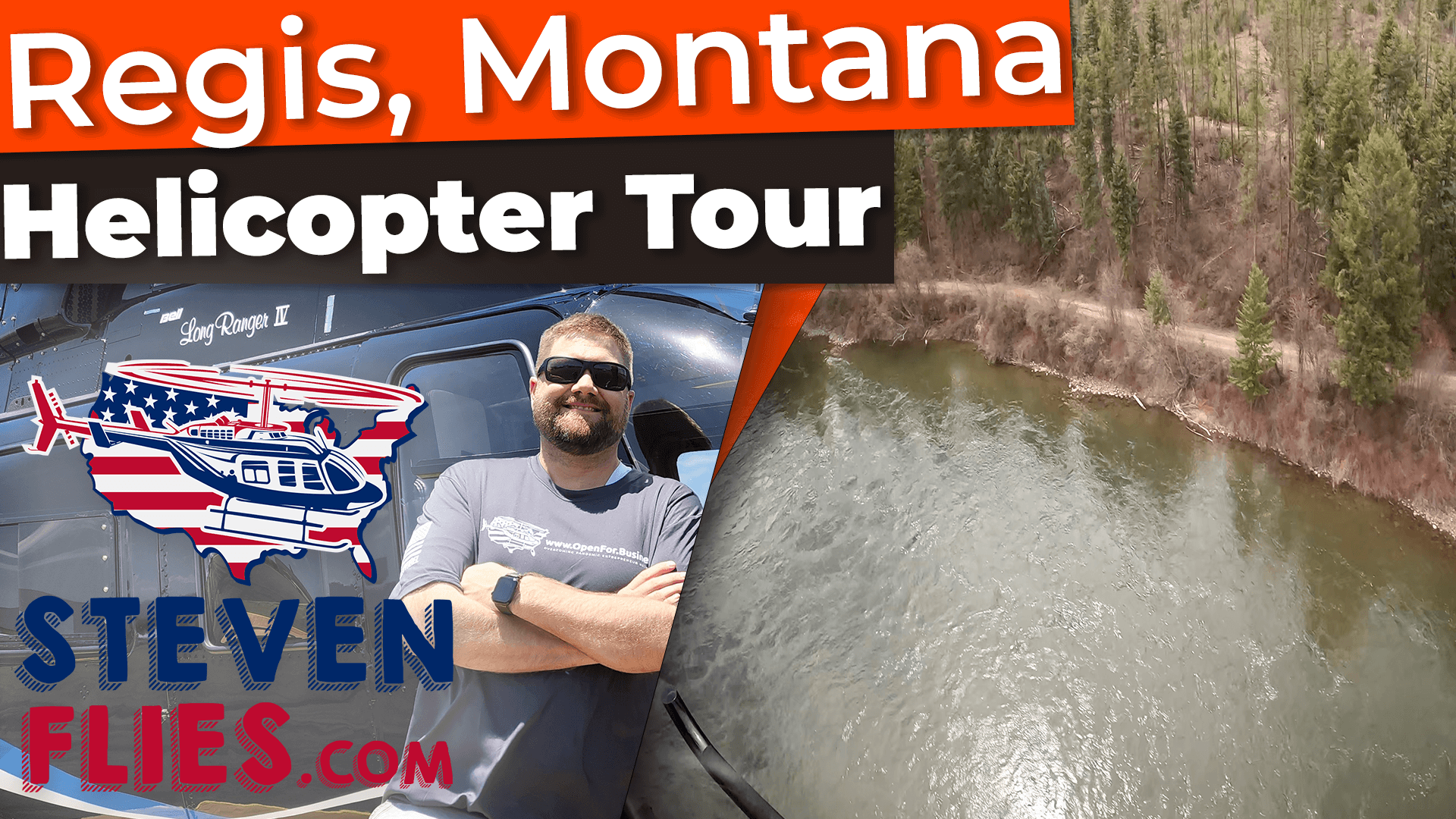 Saint Regis, Montana Helicopter Tour