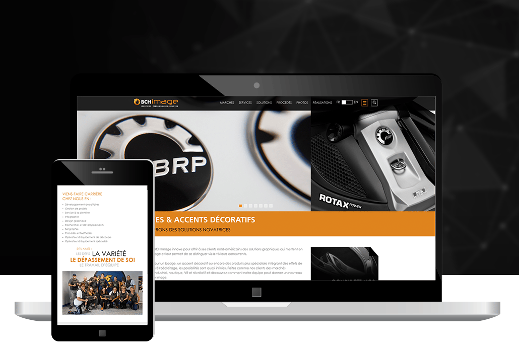 BCH Image - Réalisation d'Ubéo Solutions Web