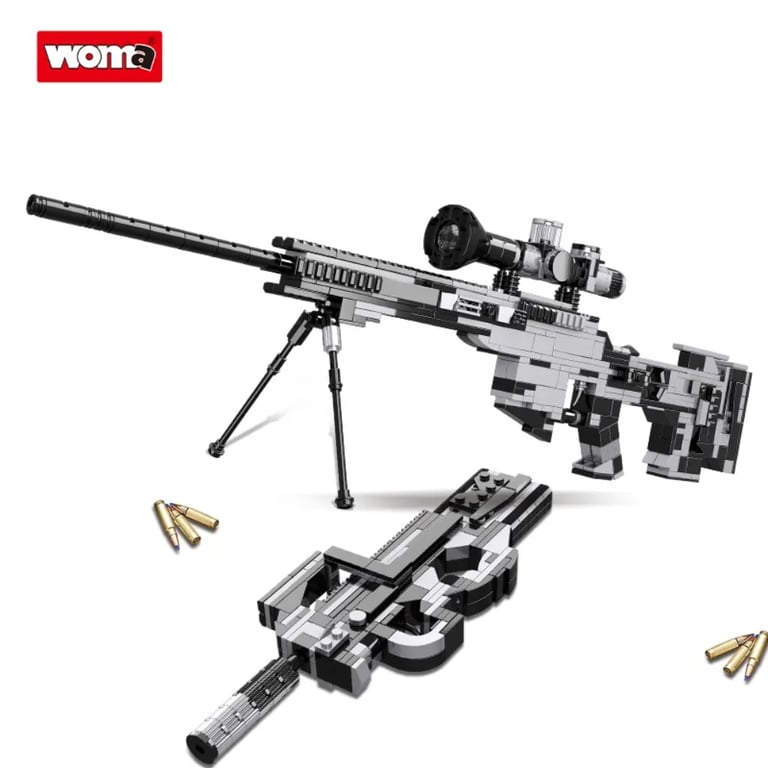 WOMA Juego De Bloques Armable Equipo De Guerra 2 En 8 Woma 657 Piezas ...