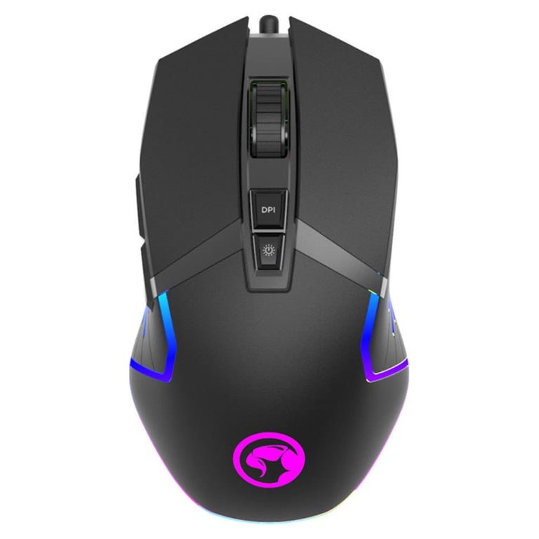 MARVO MOUSE GAMER MARVO ALÁMBRICO G941 USB 2.0 800 - 12000 DPI NEGRO ...