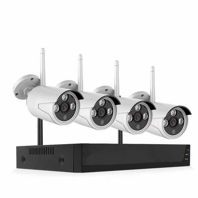 HYUNDAI KIT NVR HYUNDAI CON 4 CÁMARAS WIFI APP TUYA 1080P | falabella.com