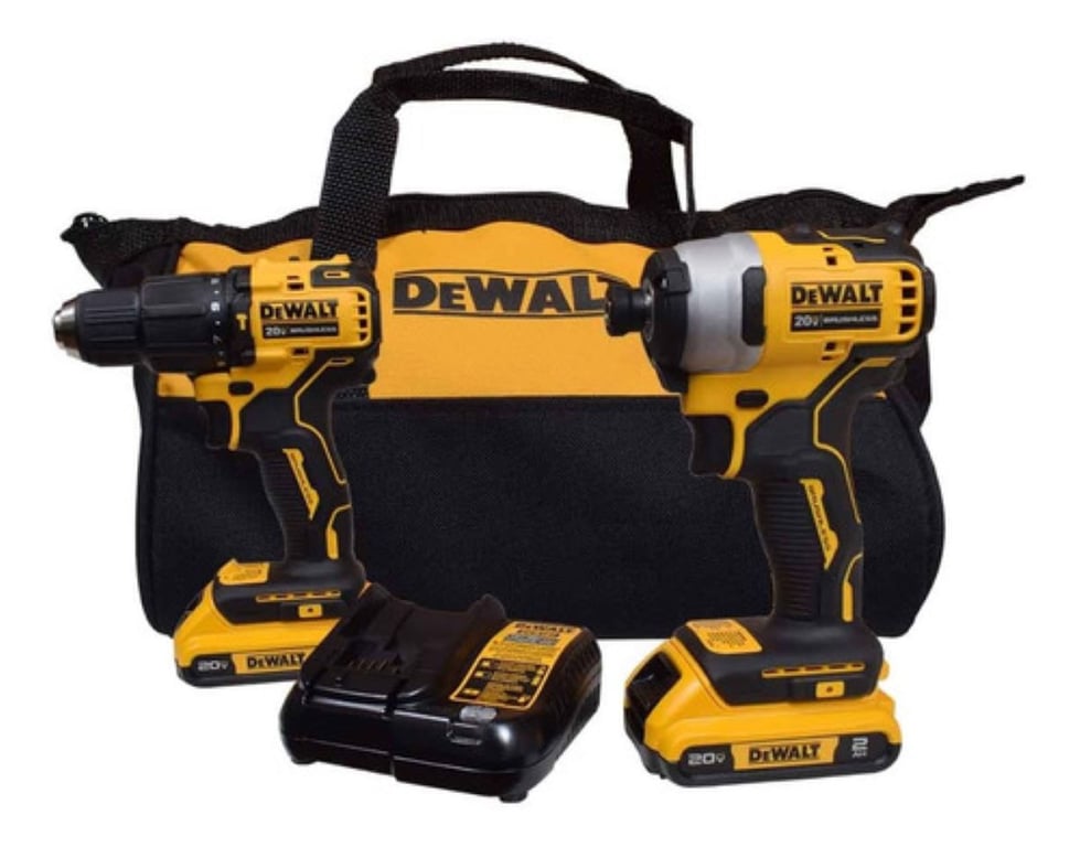 PROMO DEWALT TALADRO PERCUTOR DCD709ATORNILLADOR IMPACTO DCF8092 ...