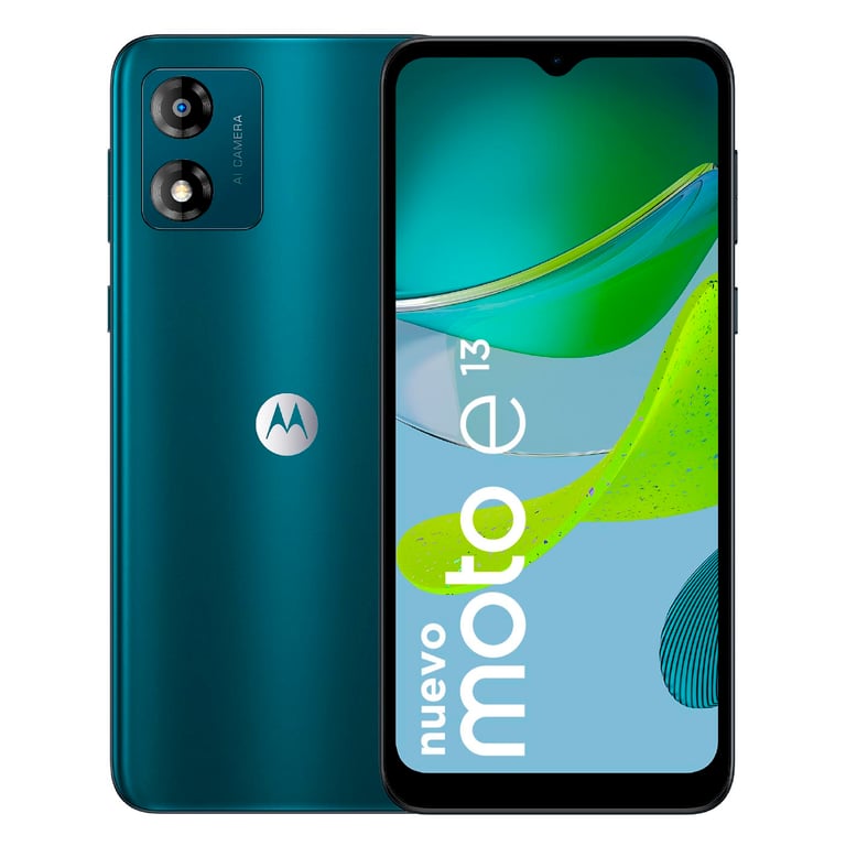 Celular Motorola E13 2GB 64GB Hidro Verde MOTOROLA | falabella.com