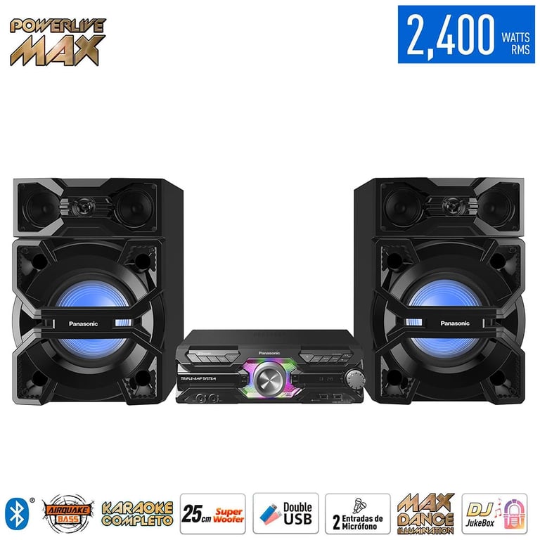 Minicomponente Panasonic SC-MAX3600 PANASONIC | falabella.com